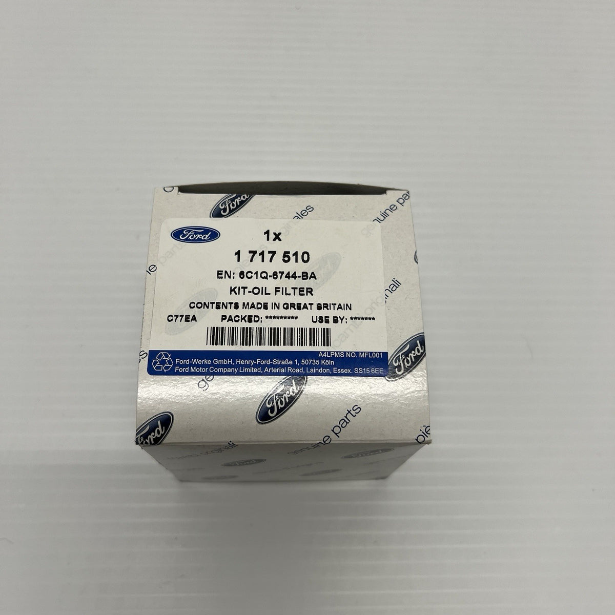 Genuine Ford 2.0 TDCi Duratorq Oil Filter Cartridge Element 1717510 ...