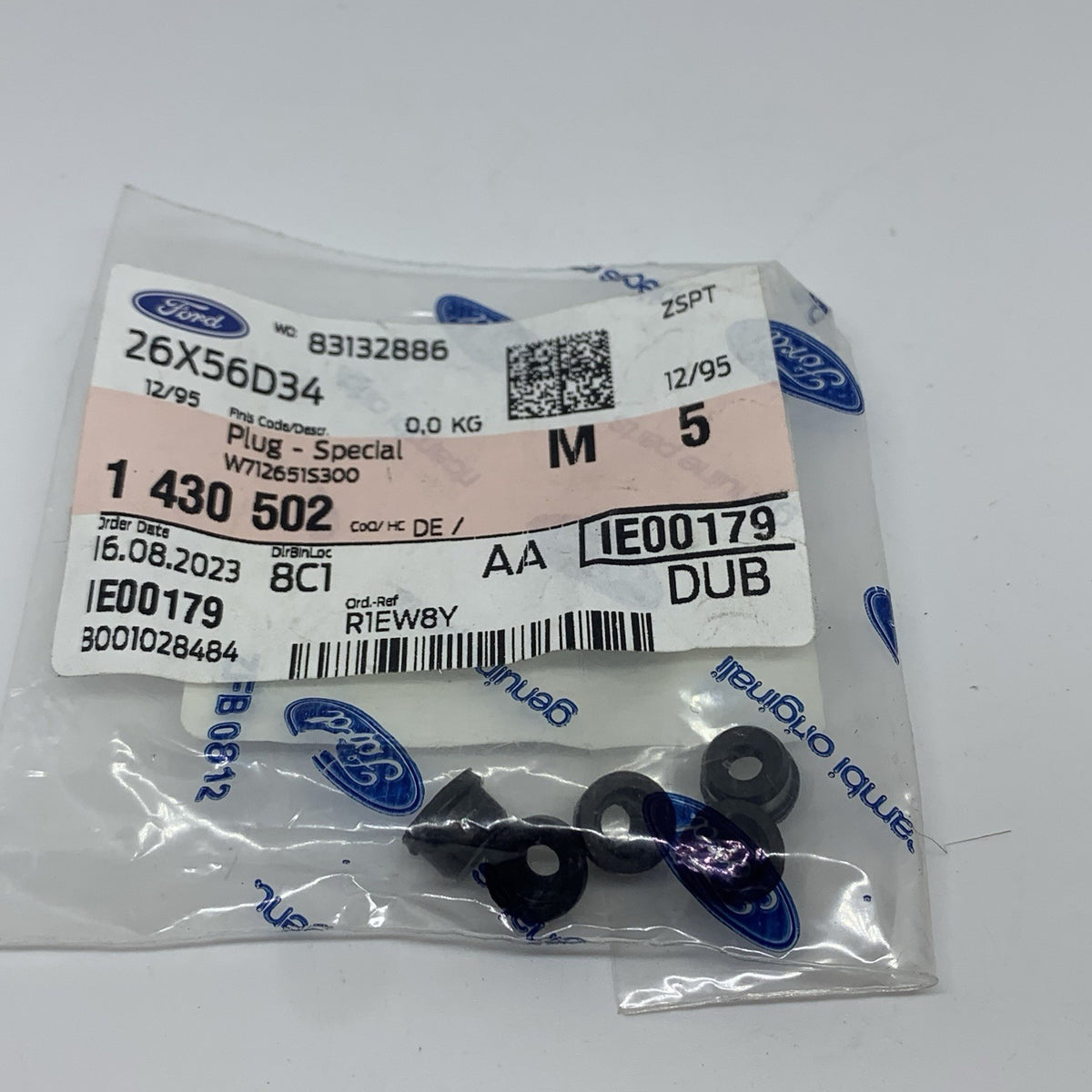 Genuine Ford Clutch Master And Slave Cylinders Special Plug x5 1430502 ...