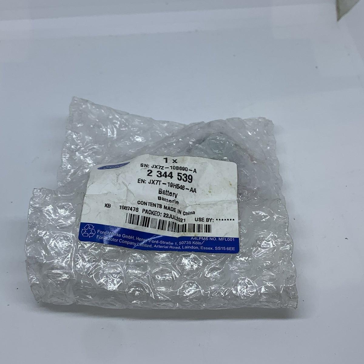 Genuine FORD Battery assy 2344539 – Genuine Parts Ltd