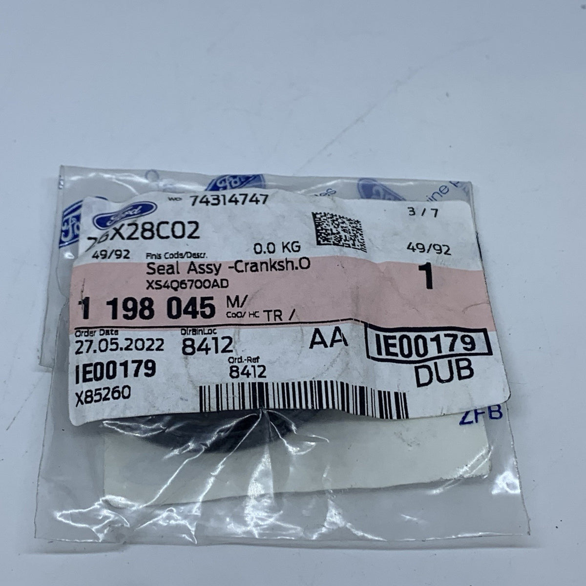 Genuine Ford Front Crankshaft Oil Seal 1198045 – Genuine Parts Ltd