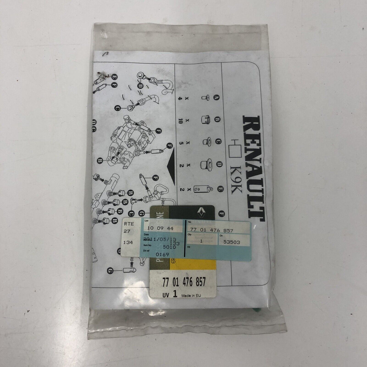 GENUINE RENAULT KIT CLEANING ENG (7701476857) – Genuine Parts Ltd