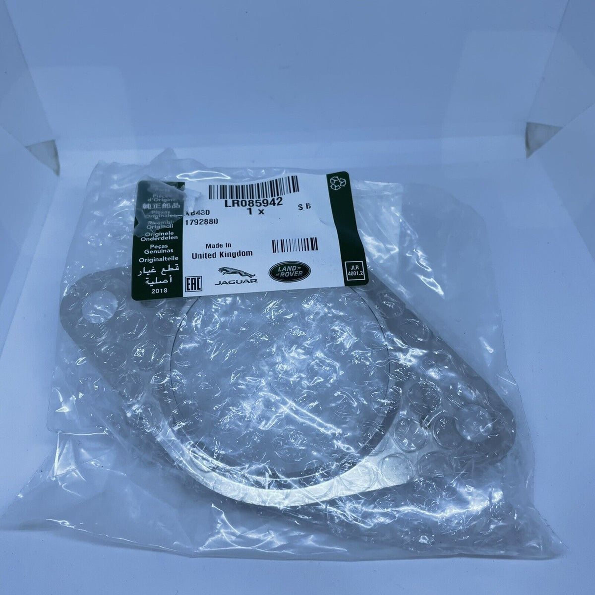 GENUINE LAND ROVER EXHAUST PIPE GASKET EVOQUE SPORT LR085942 SEE FULL ...