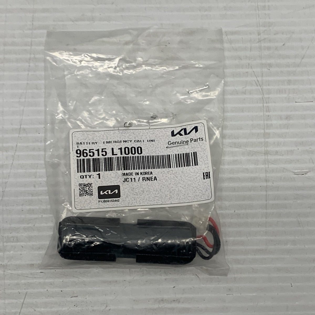 Genuine Kia Hyundai emergency call unit battery 96515l1000 – Genuine ...