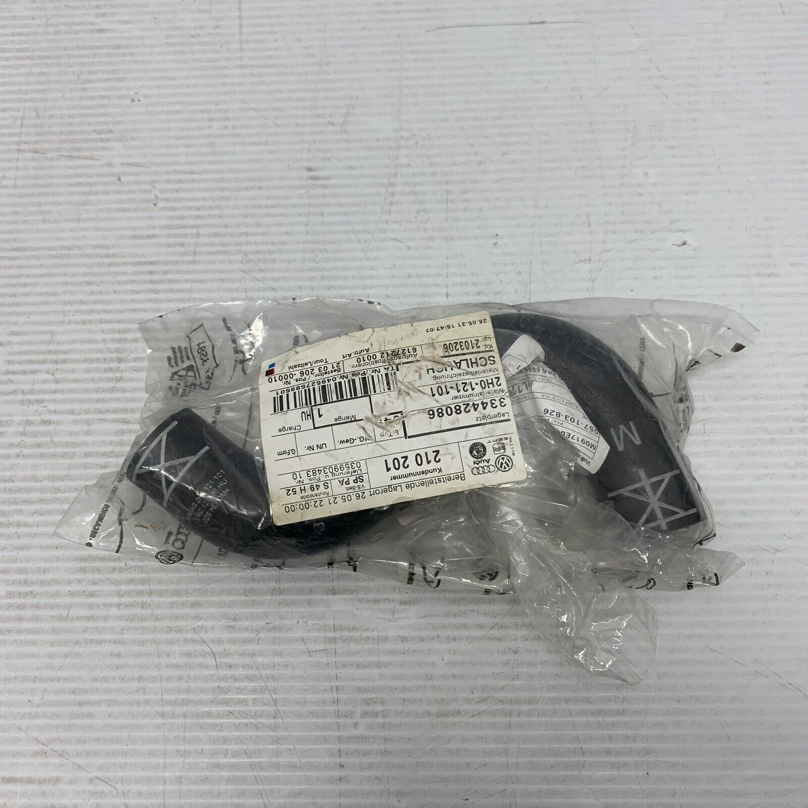 Genuine Volkswagen Amarok Coolant hose 2H0121101 10- – Genuine Parts Ltd