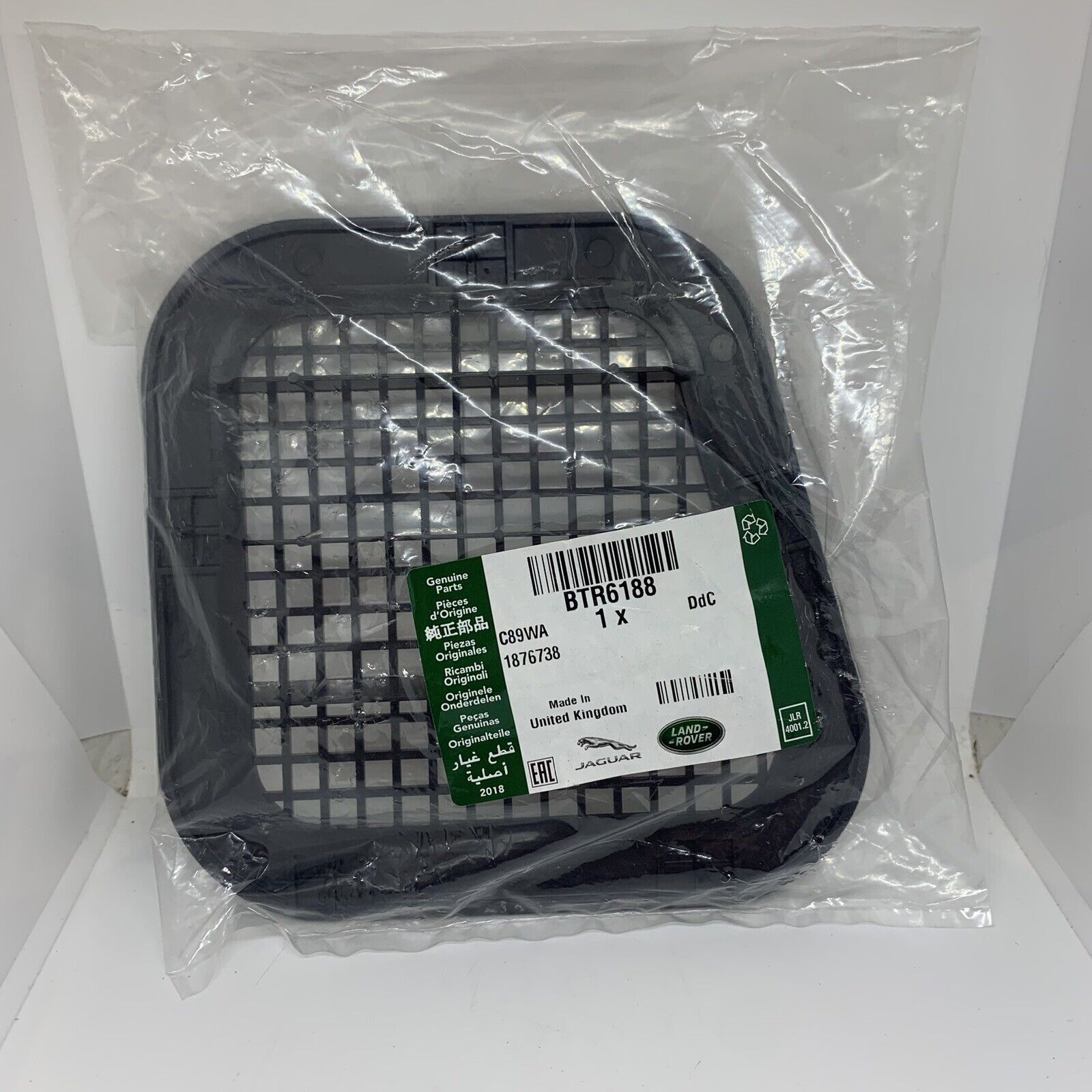 Genuine Land Rover Defender 87-16 air intake grille btr6188 – Genuine ...