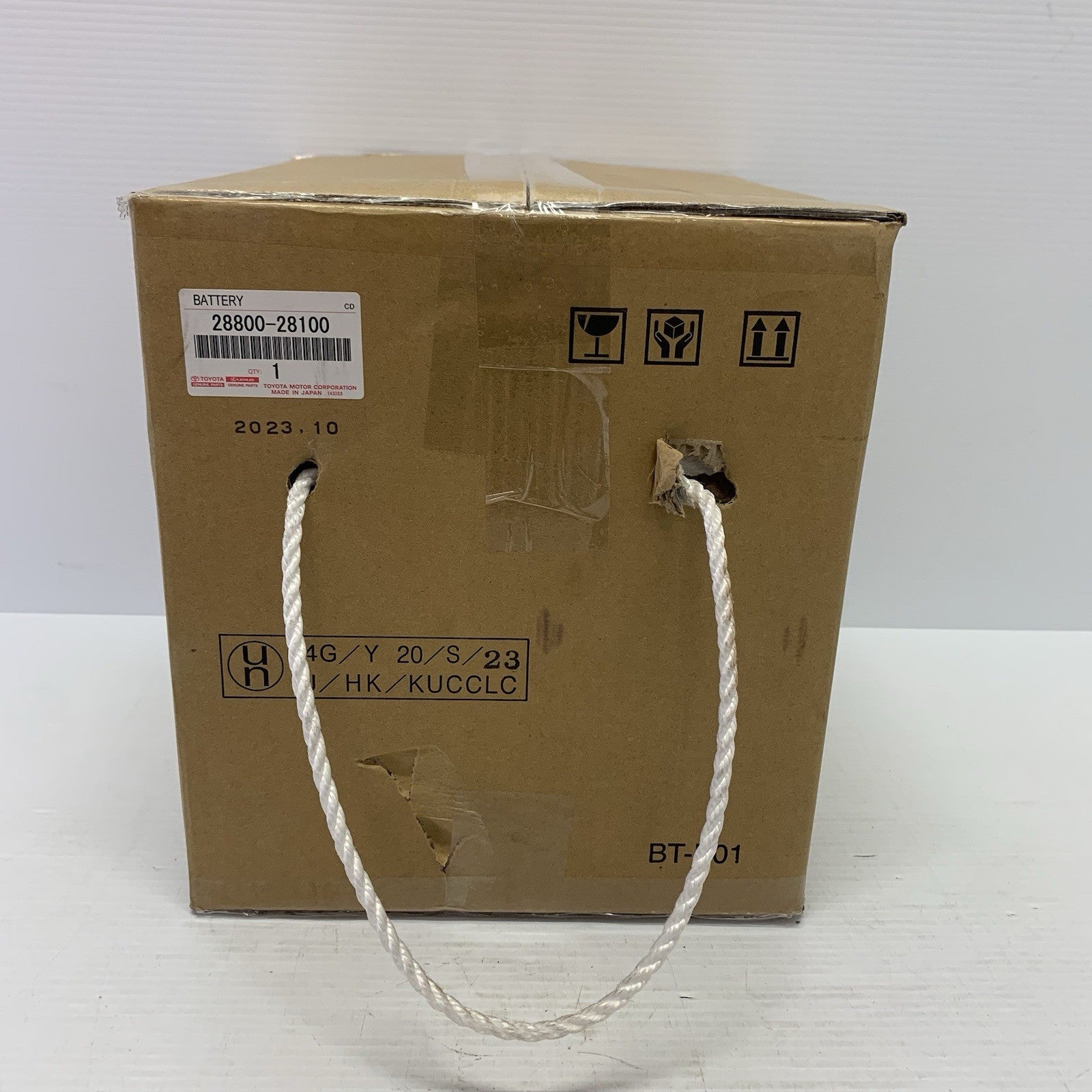 Genuine Toyota RAV 4 Hybrid 12V Battery Panasonic S55D23R Oem 28800281 ...