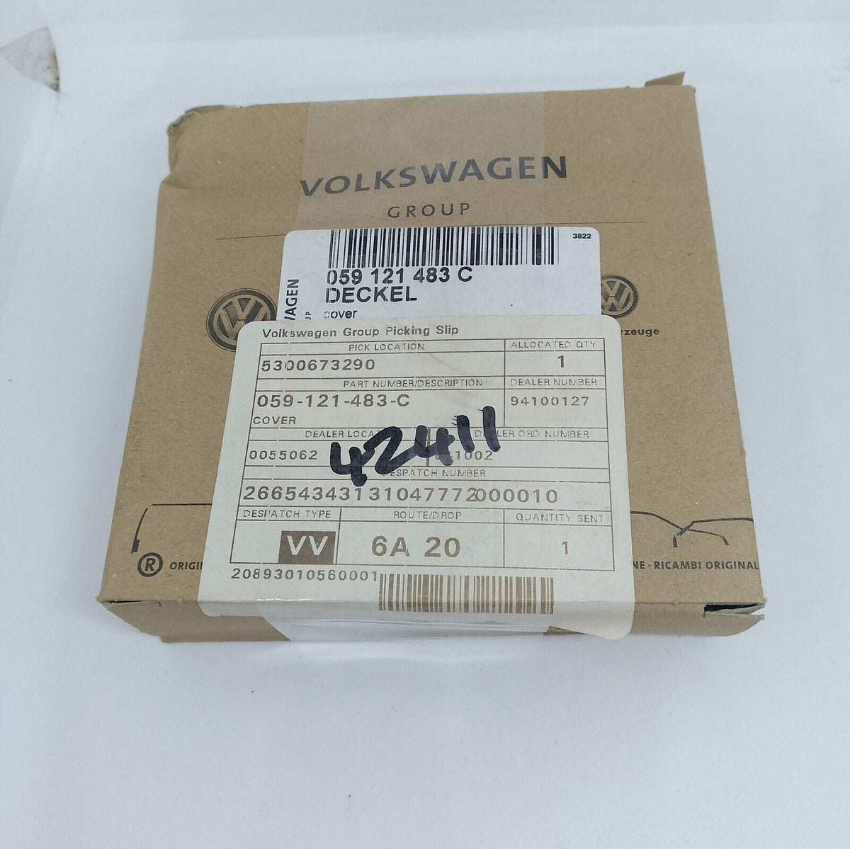 NEW GENUINE AUDI Q7 4M Left End Cap With Seal 059121483C – Genuine ...