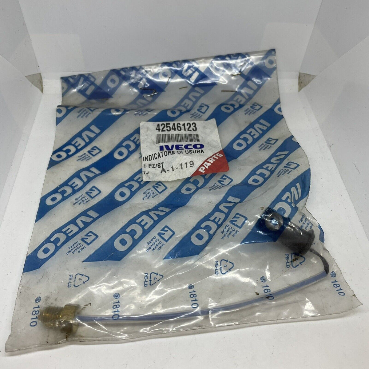 Genuine Iveco Brake Pad Wear Sensor 42546123 – Genuine Parts Ltd