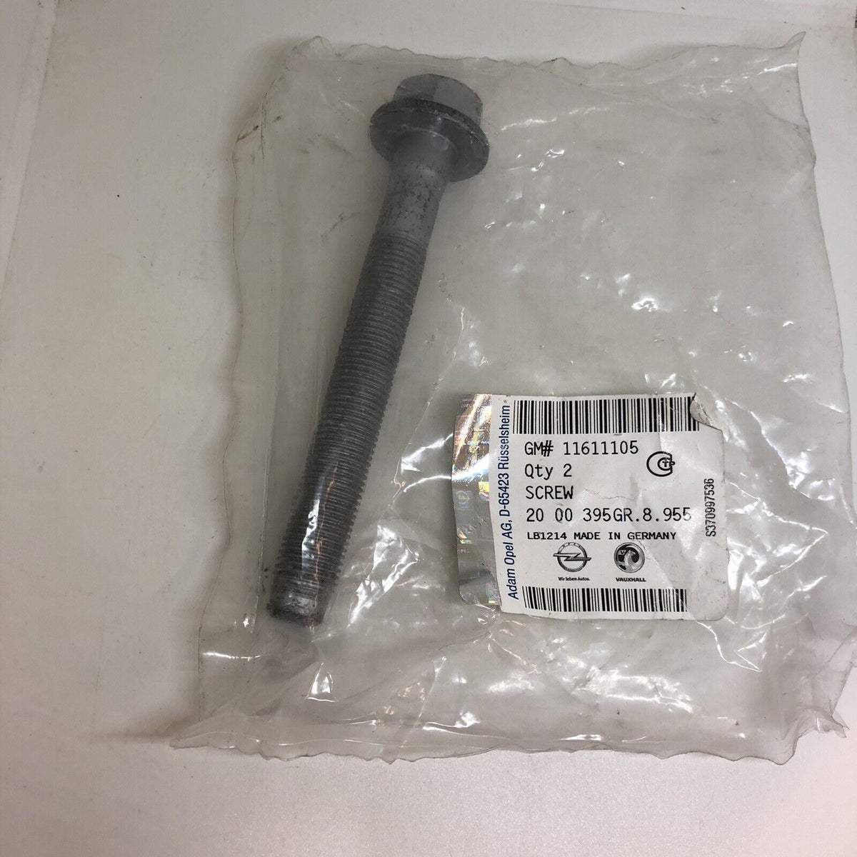 Genuine GM Rear Upper Control Arm Bolt 11611105 – Genuine Parts Ltd