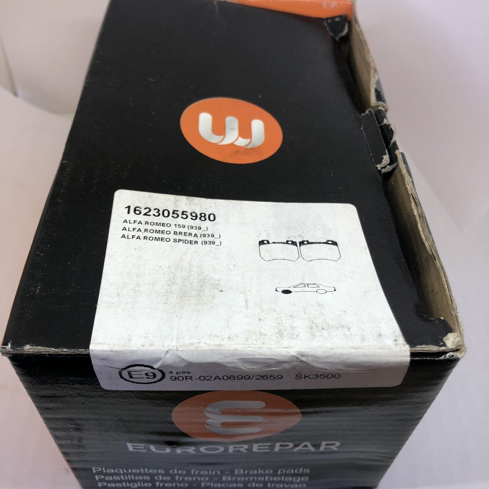 New Genuine eurorepar Brake Pad Set 0 986 494 402 Top German Quality ...