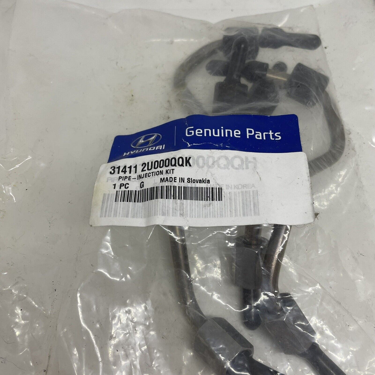 Genuine Hyundai Pipe Injector Kit 314112U000QQK – Genuine Parts Ltd