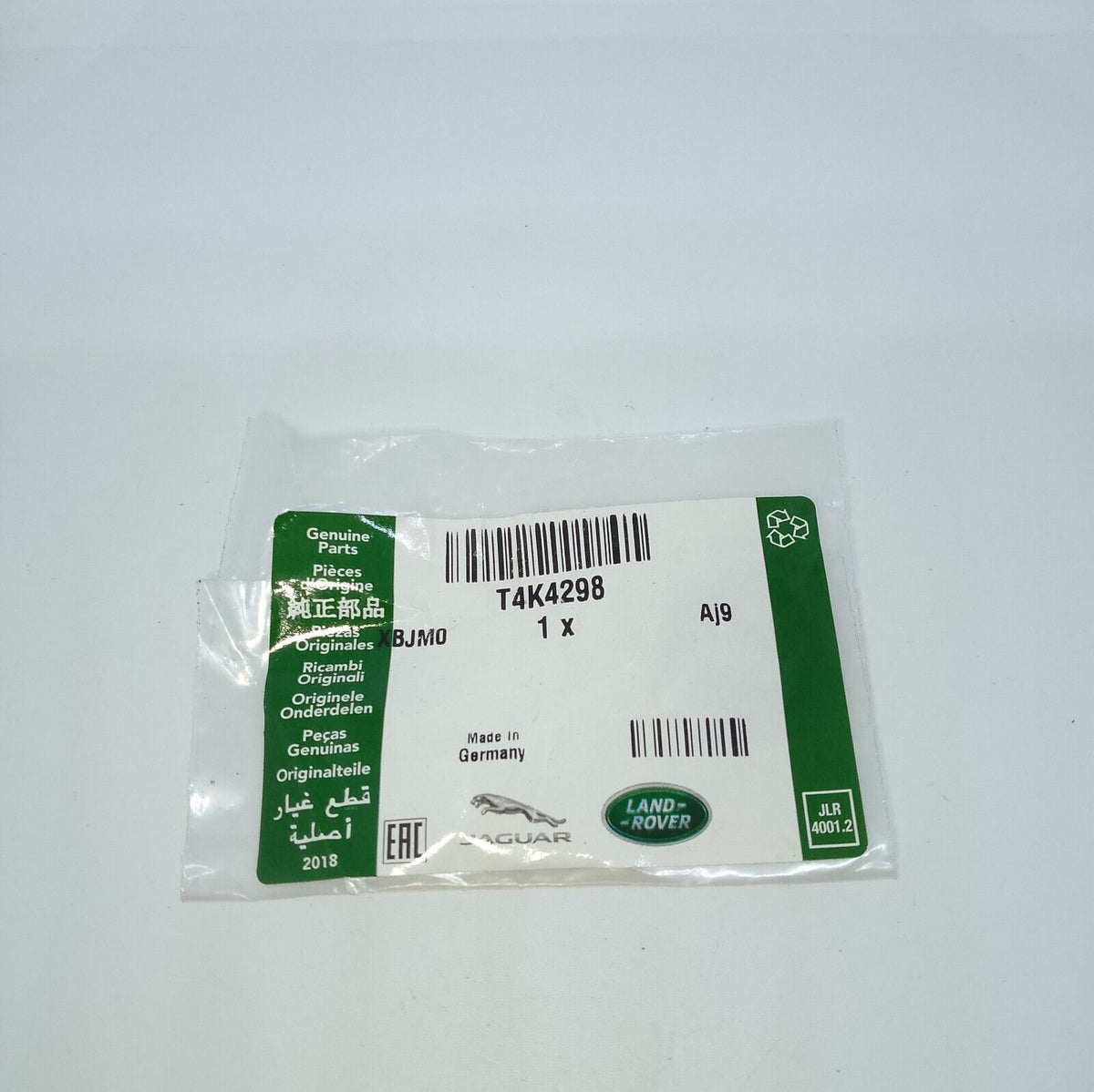 NEW GENUINE JAGUAR M6 PUSH ON CLIP - T4K4298 – Genuine Parts Ltd