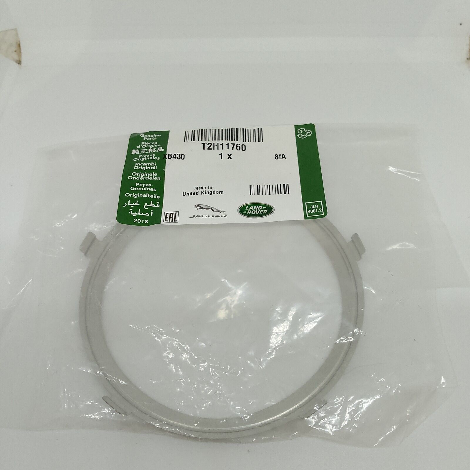 NEW GENUINE JAGUAR EXHAUST FILTER SEAL - T2H11760 – Genuine Parts Ltd