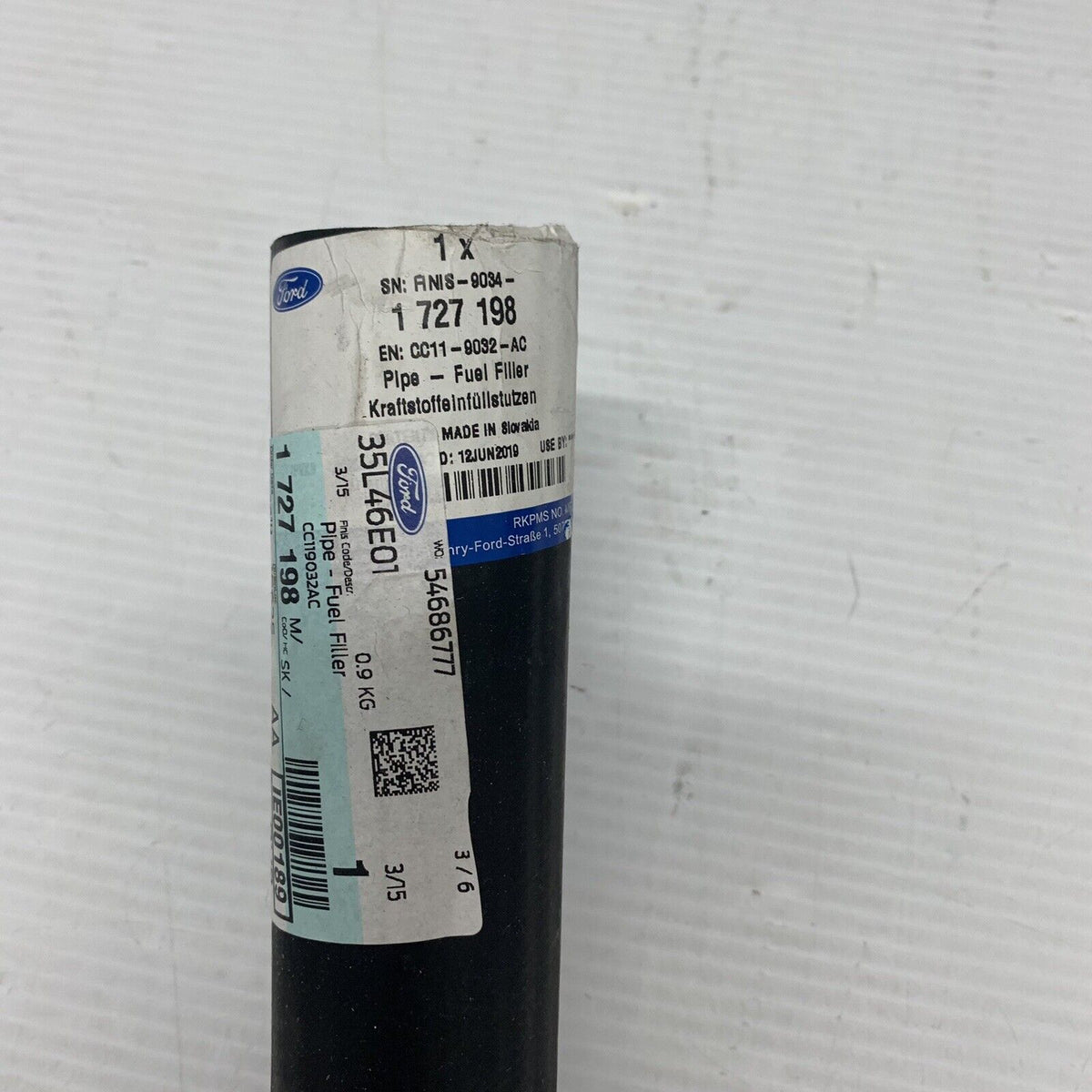 Genuine Ford Transit MK6 MK7 Diesel Duratorq Fuel Filler Pipe 1727198 ...