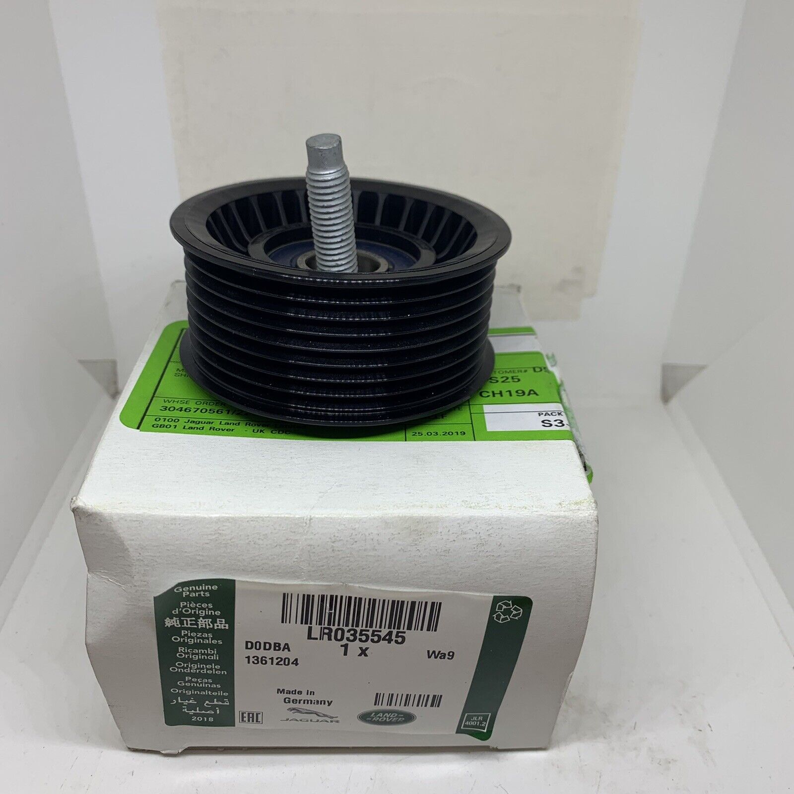 LAND ROVER DISCOVERY V L462 Idler Pulley LR035545 New Genuine – Genuine ...