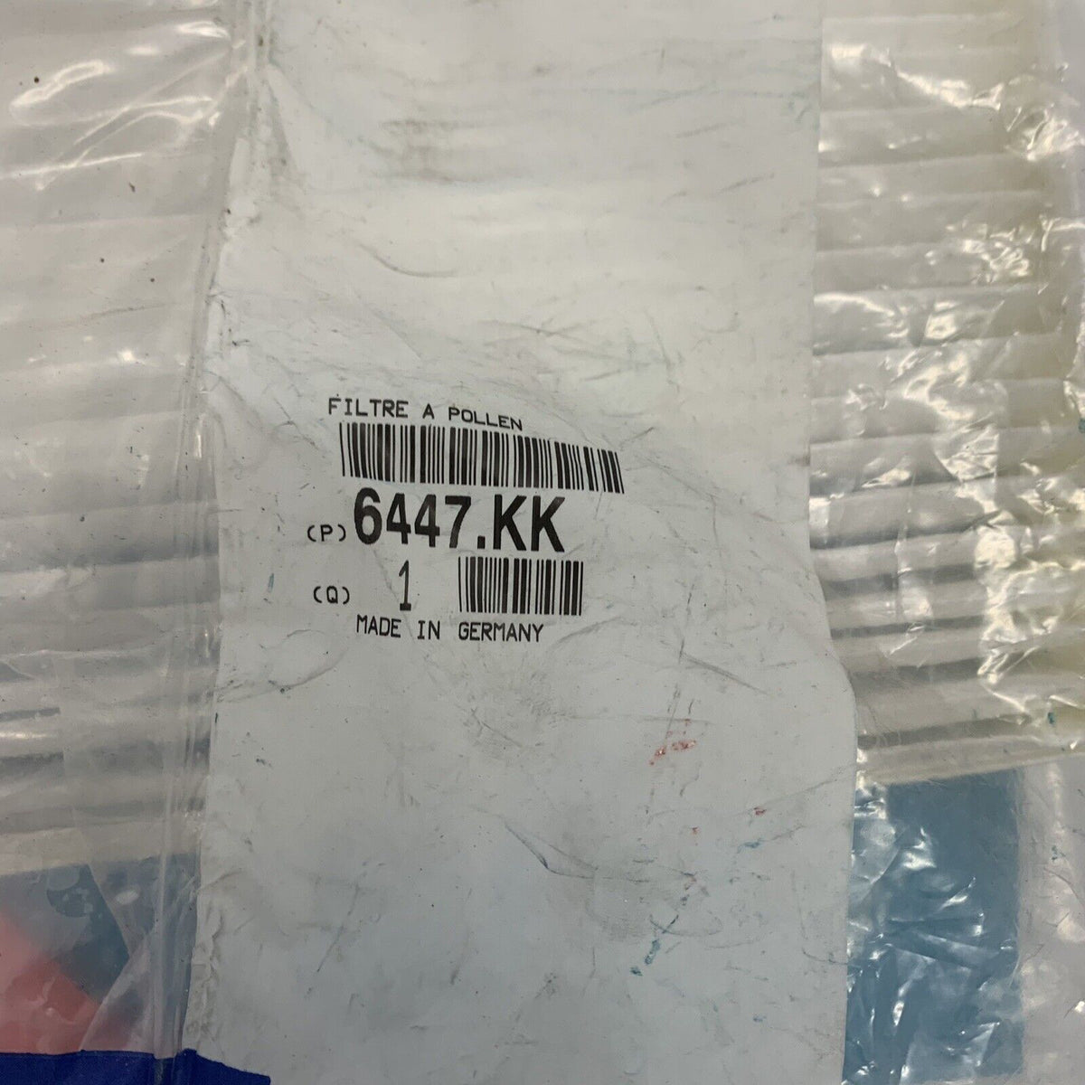 Genuine PEUGEOT/CITROEN 6447ak air filter – Genuine Parts Ltd