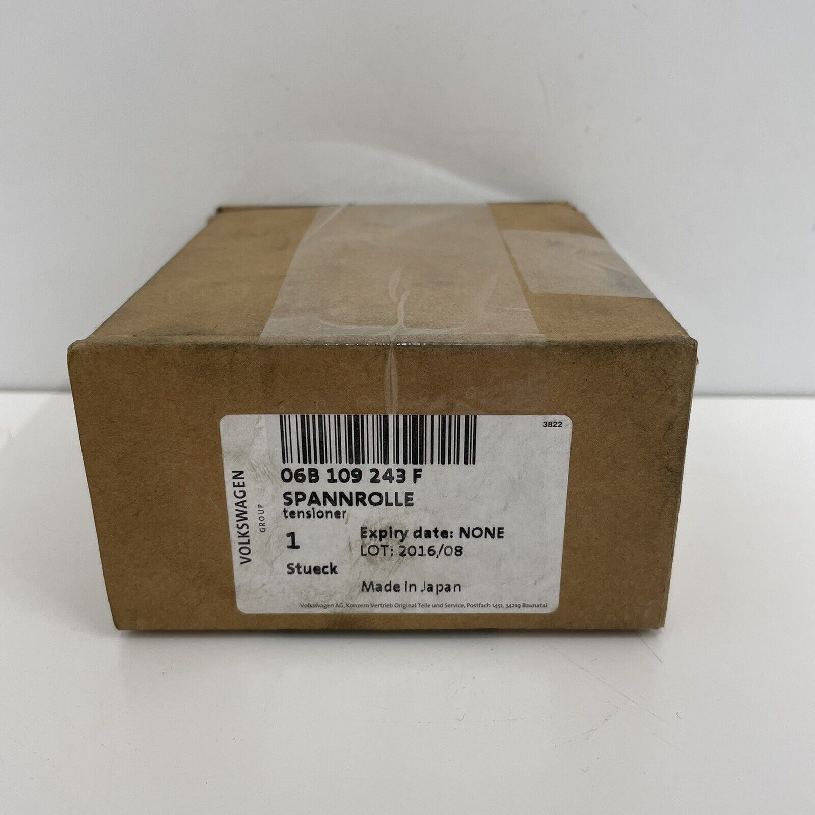 New Genuine Volkswagen Audi Timing Belt Tensioner Roller 06B109243F ...