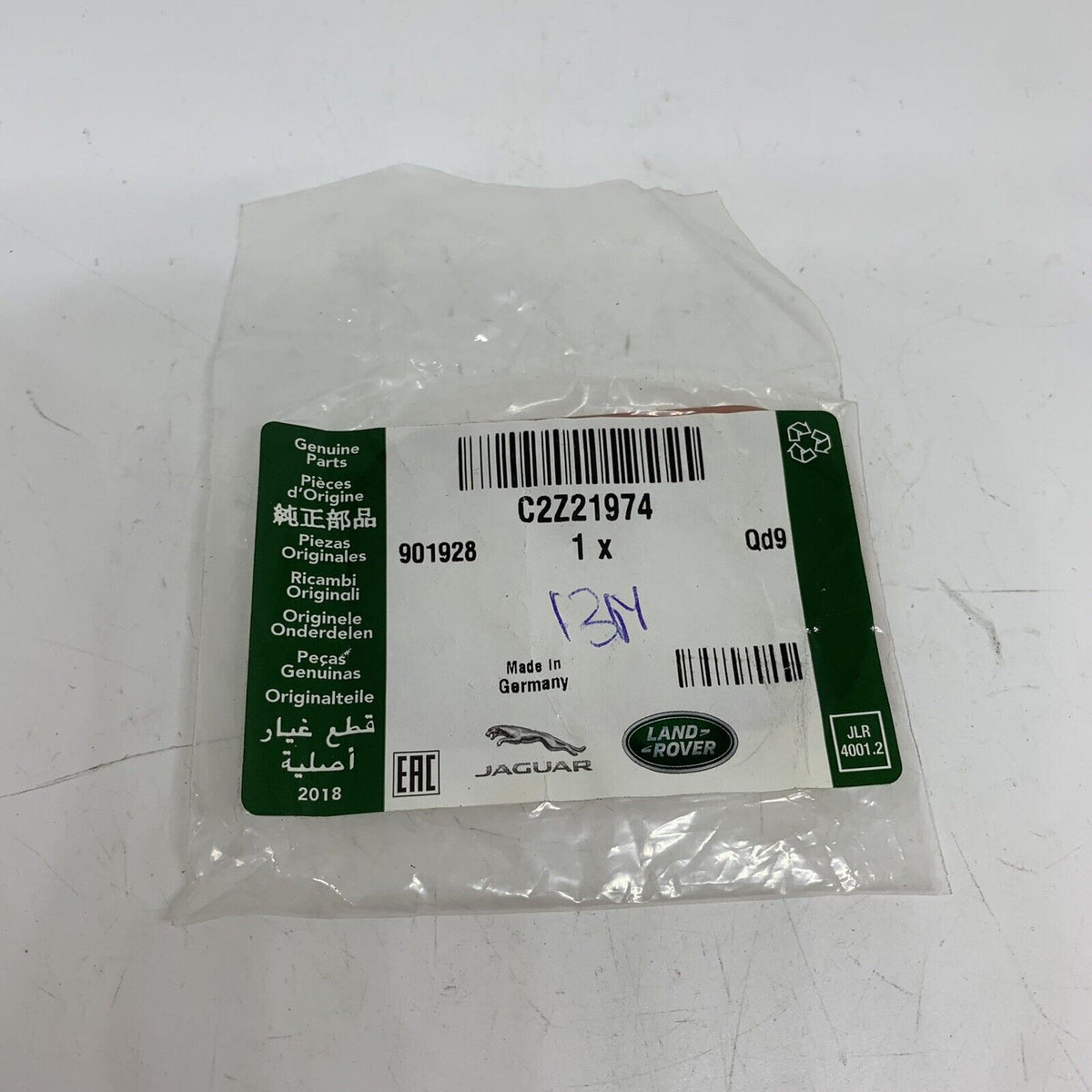 New Genuine Jaguar Intake Manifold Seal Gasket C2Z21974 – Genuine Parts Ltd