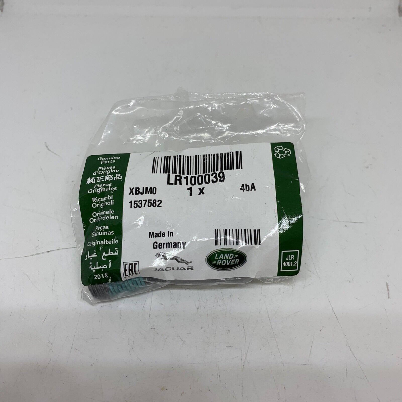 Genuine Land Rover Range Rover Bolt LR100039 – Genuine Parts Ltd