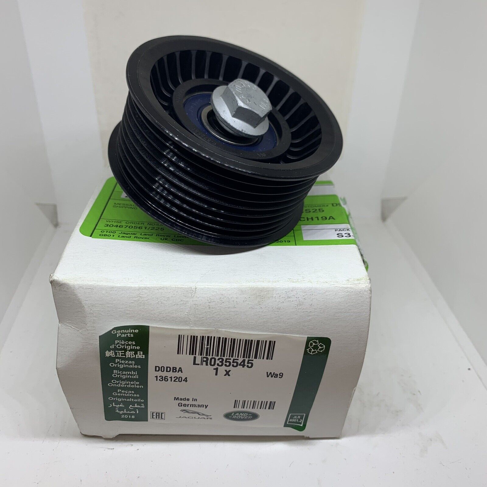LAND ROVER DISCOVERY V L462 Idler Pulley LR035545 New Genuine – Genuine ...