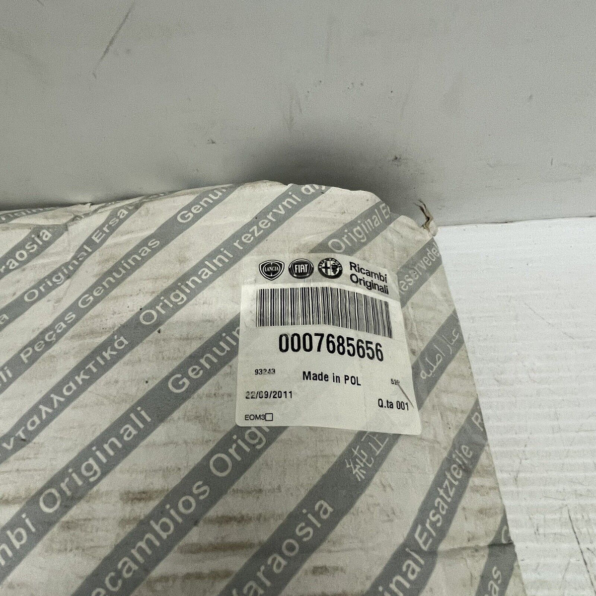 GENUINE FIAT 500 ALFA ROMEO SOLID FRONT BRAKE DISC OUTER DIAM 240mm 4 ...