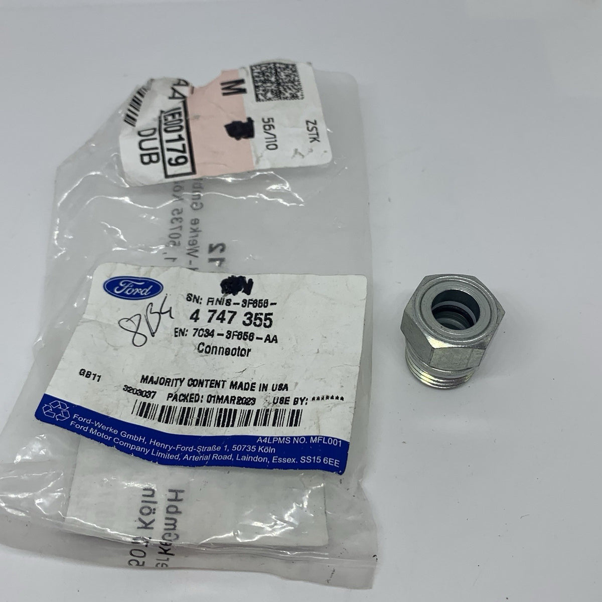 Genuine Ford Transit KA Focus C-Max Steering Pump Mounting Connector 4 ...