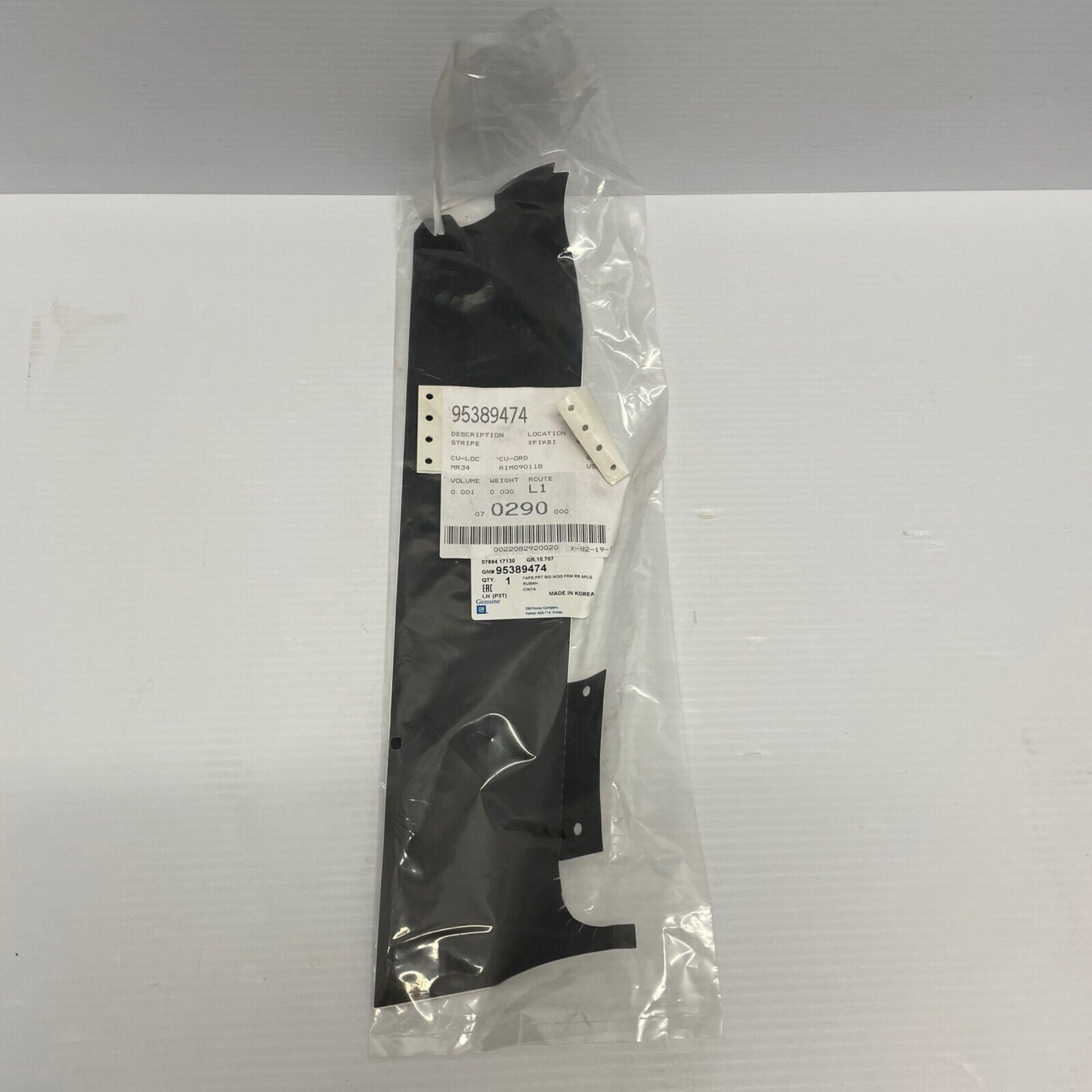 Genuine Vauxhall Block Out Tape 95389474 – Genuine Parts Ltd