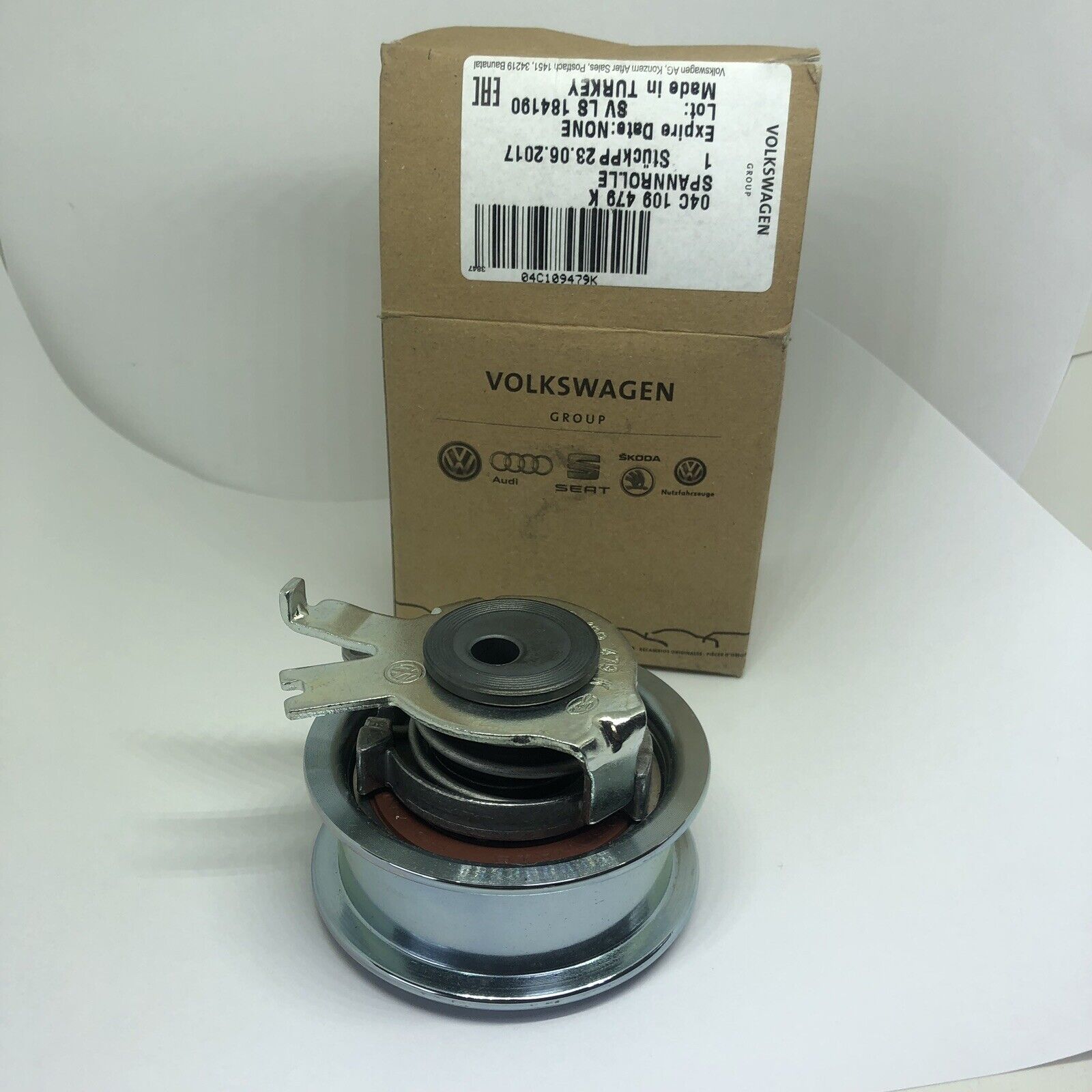 NEW GENUINE VW UP POLO GOLF MK7 1.0 TIMING CAM BELT TENSIONER ROLLER 0 ...