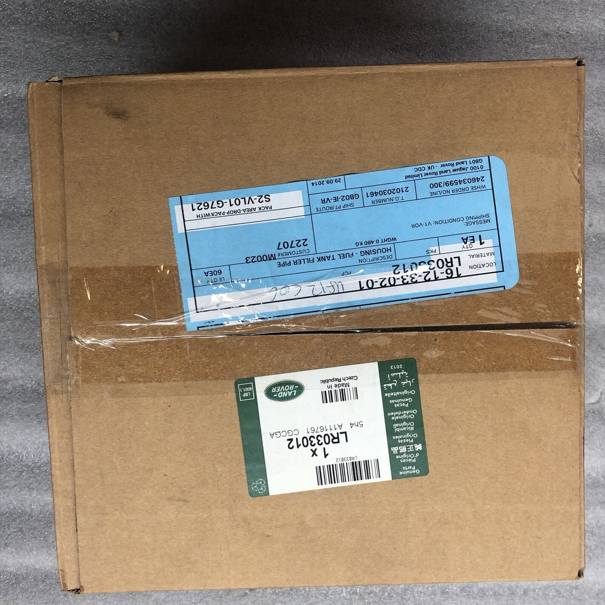Genuine Land Rover Fuel Tank Filler Pipe LR033012 – Genuine Parts Ltd