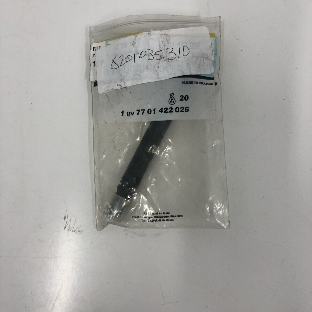 GENUINE RENAULT CONNECTING PIPE (8201035310) – Genuine Parts Ltd