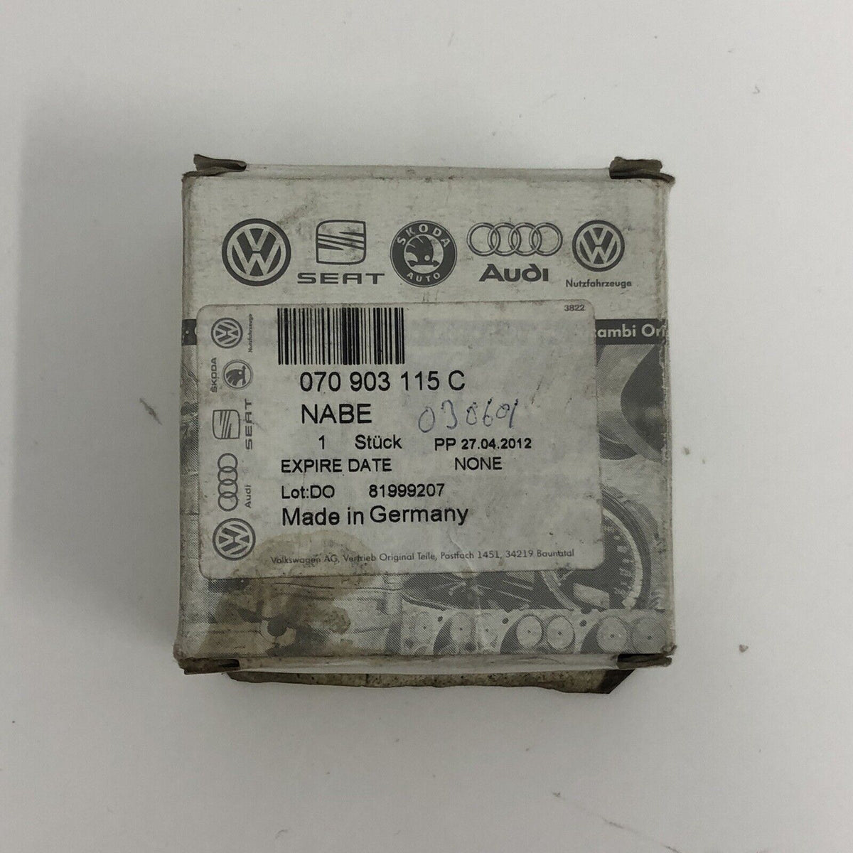 Genuine Volkswagen Alternator Pulley 070903115C – Genuine Parts Ltd