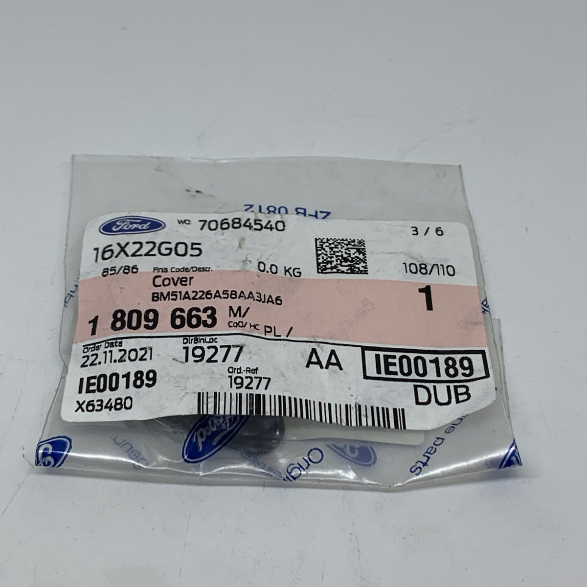 Genuine Ford Focus Mk3 Front O/S Door Interior Handle Screw Cover 2014 ...