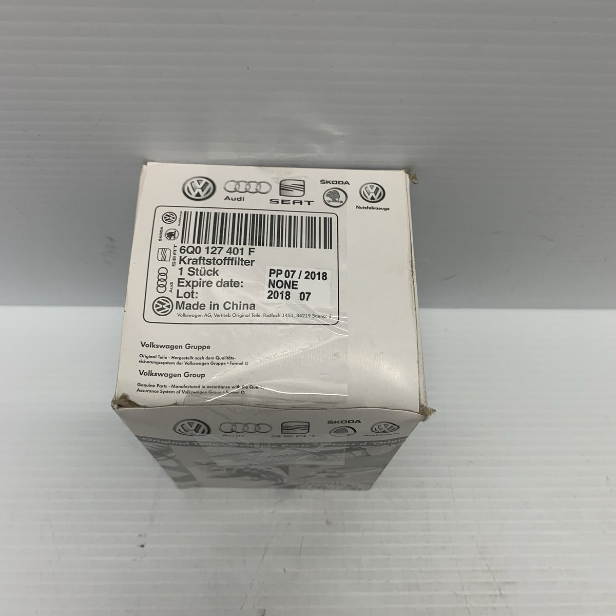 VW Audi Polo A1 Diesel Fuel Filter 6Q0127401F New Genuine VW part ...