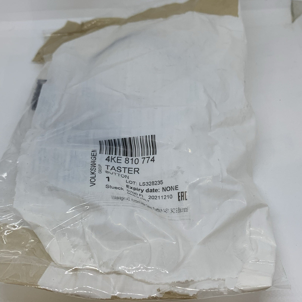 AUDI E-TRON GEN Charging Flap Push Button 4KE810774 NEW GENUINE ...